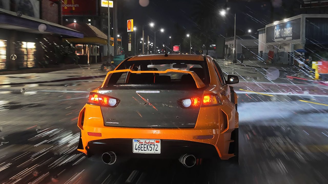 GTA 5 Next Level Weather Enhancement With Real Life Traffic Mod ...