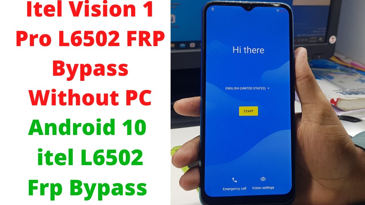 Itel Vision 1 Pro L6502 Frp Bypass Without Pc Android 1