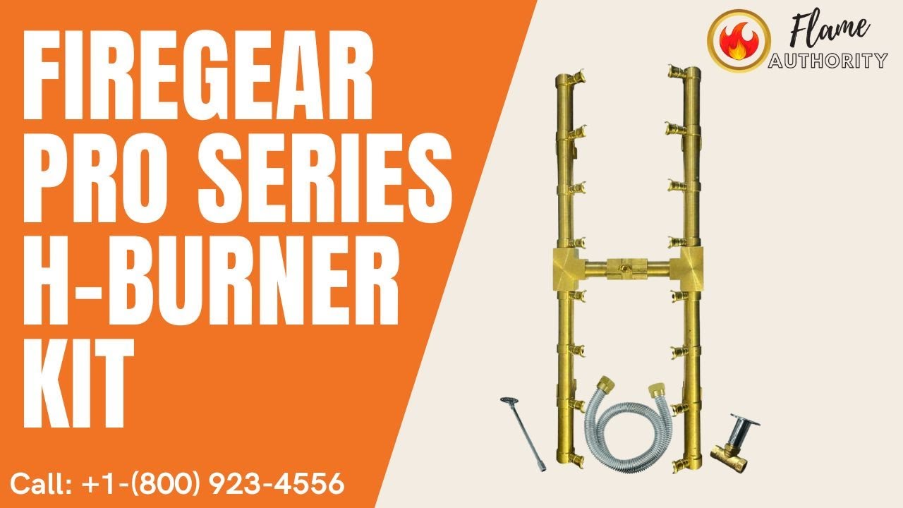 Firegear Pro Series H-Burner Kit - YouTube