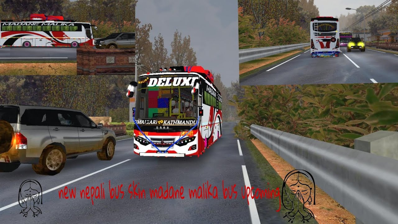 new nepali bus skin CREATE BY @TEAMNEPALGAMING421 - YouTube