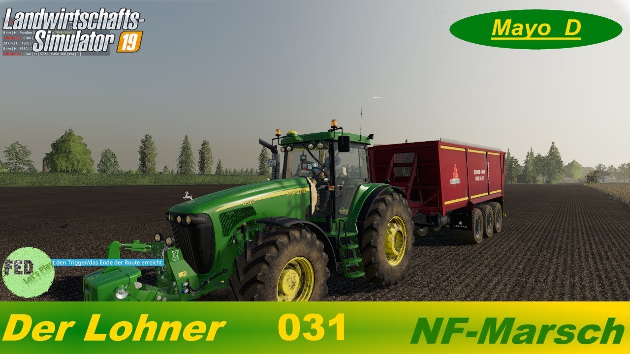 LS19 – NF Marsch #031 – Der neue schwer am buckeln - YouTube