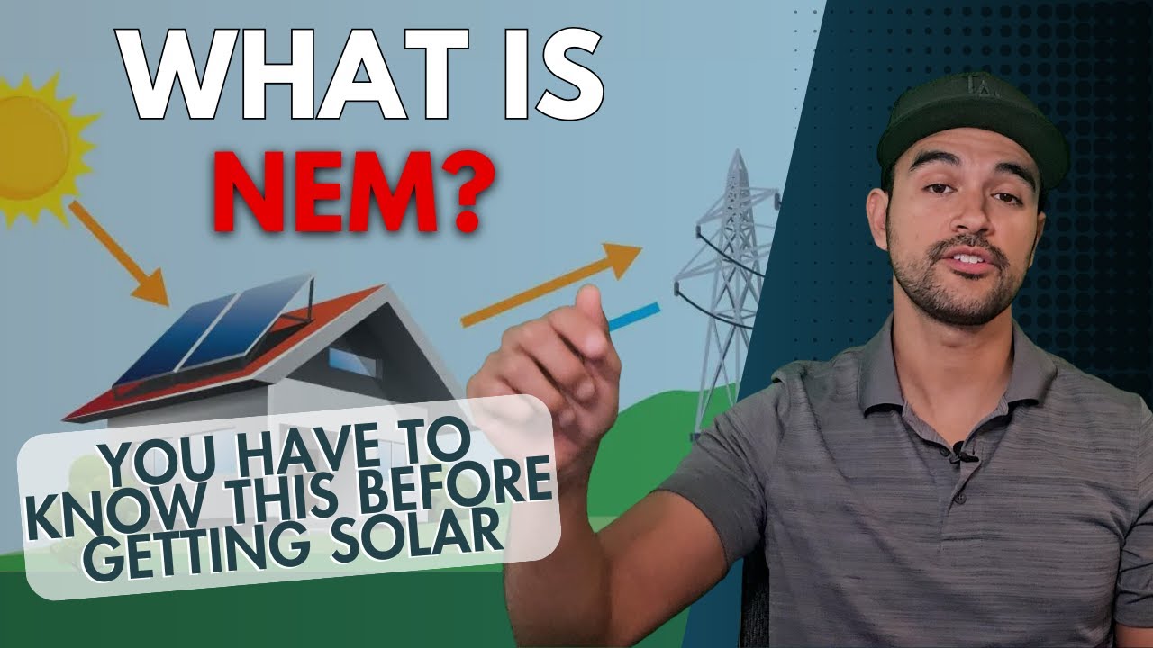What is NEM? You have to know this before getting solar - YouTube
