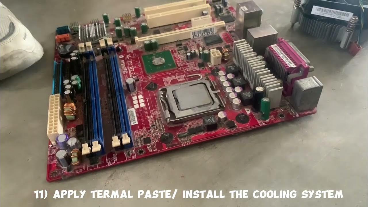 DISSAMBLING AND ASSEMBLING A SYSTEM UNIT performance task in ict :ict10 - YouTube