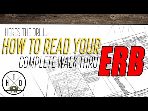 Here's The Drill - How to read your ERB - YouTube