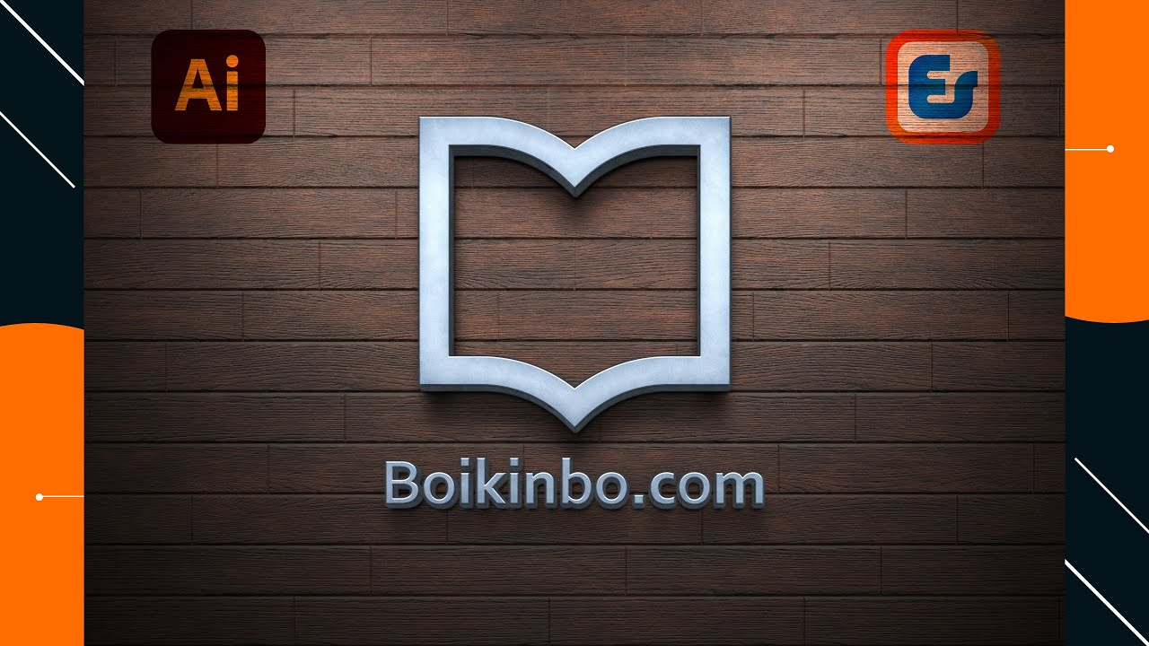 Book Logo Design in Illustrator | Illustrator Tutorial - YouTube