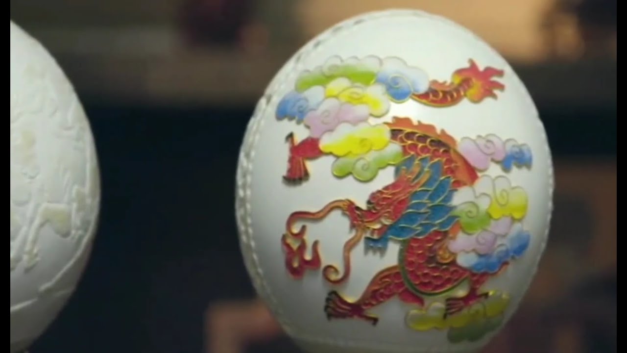 Chinese intangible cultural heritage ：egg sculpture - YouTube
