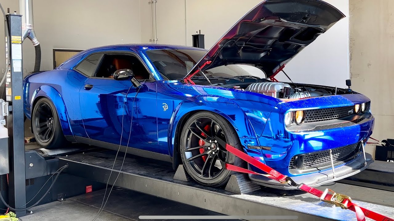 HELLCAT DYNO DAY/ DEMON LONG BLOCK/ Z TUNED🔥💪🏽E85 2.65 PULLEY JLT ...