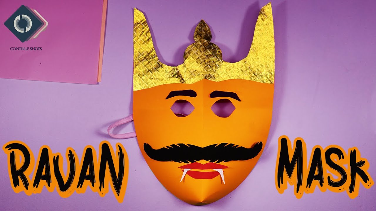 3D Mask | How to make a Ravana paper mask || Oct 2021 - YouTube 3d-mask-how-to-make-a-ravana-paper-mask-oct-2021-youtube