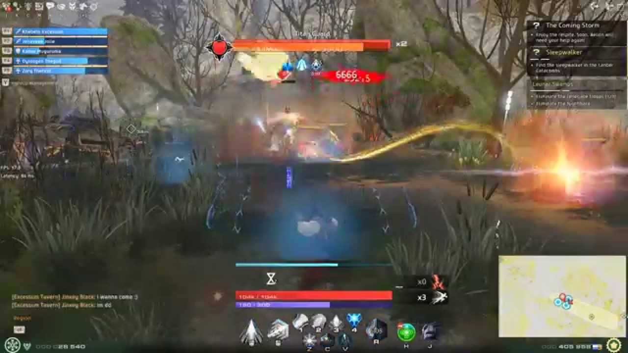 Skyforge - Leunar Swamps - 5-man - Cryomancer - YouTube