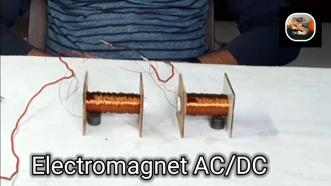 Electromagnet AC/DC. - YouTube