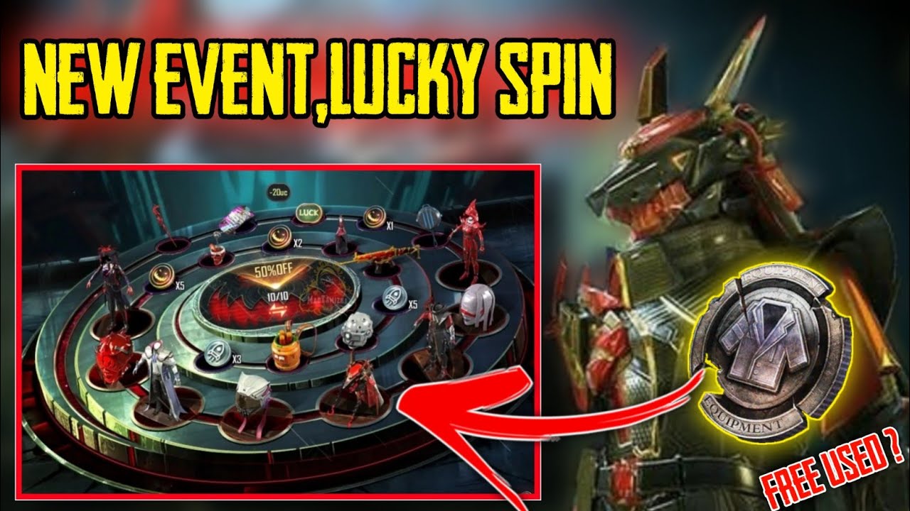 OCCULT SORCERER MYTIC LUCKY SPIN IN PUBG AND BGMI || BGMI NEW EVENT ...