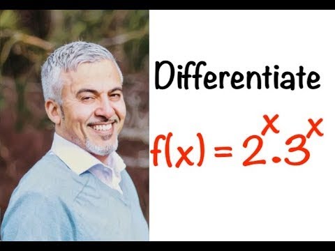 Differentiating Exponential Functions | Advanced derivatives | Basic Calculus | Sami’s A Plus ...