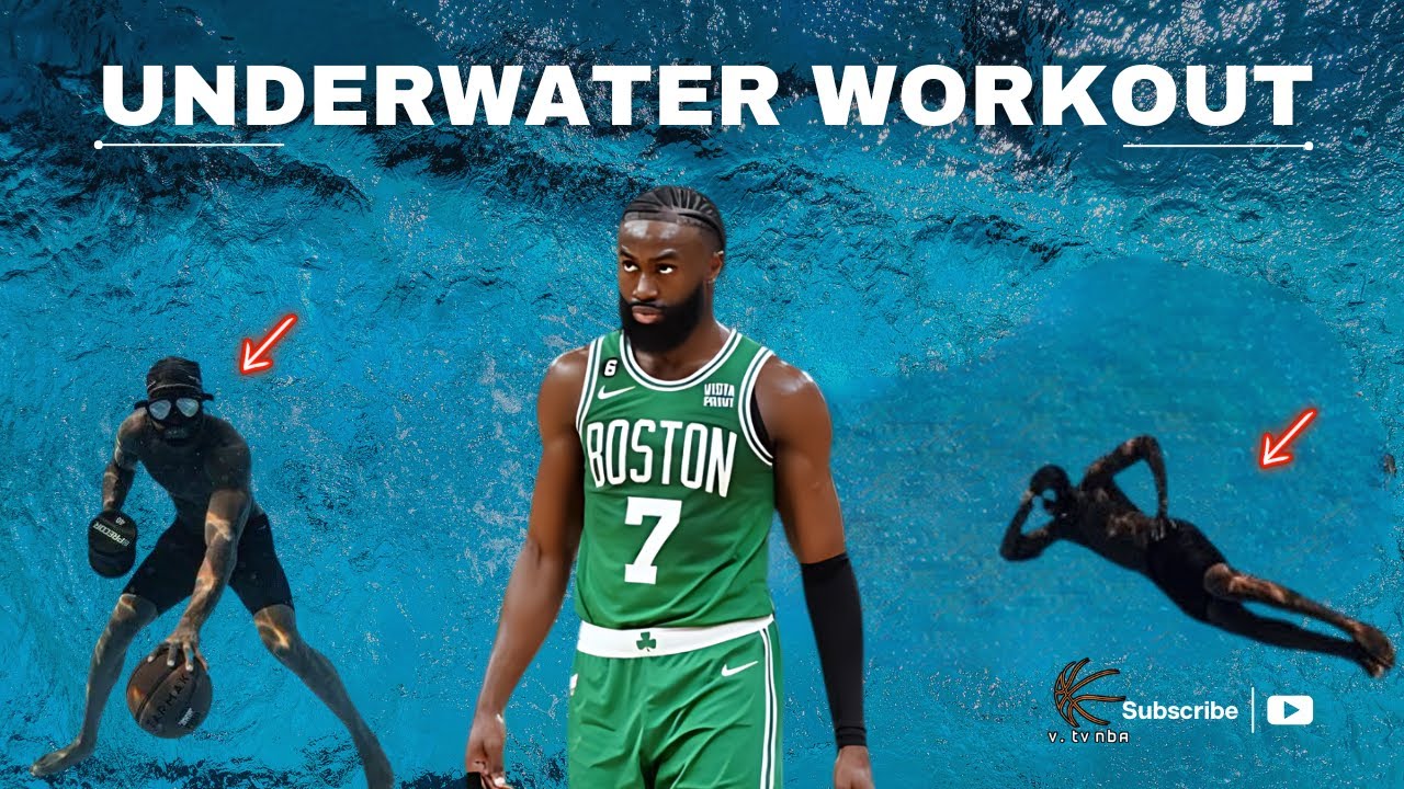 Jaylen Brown's underwater workout has fans buzzing - YouTube