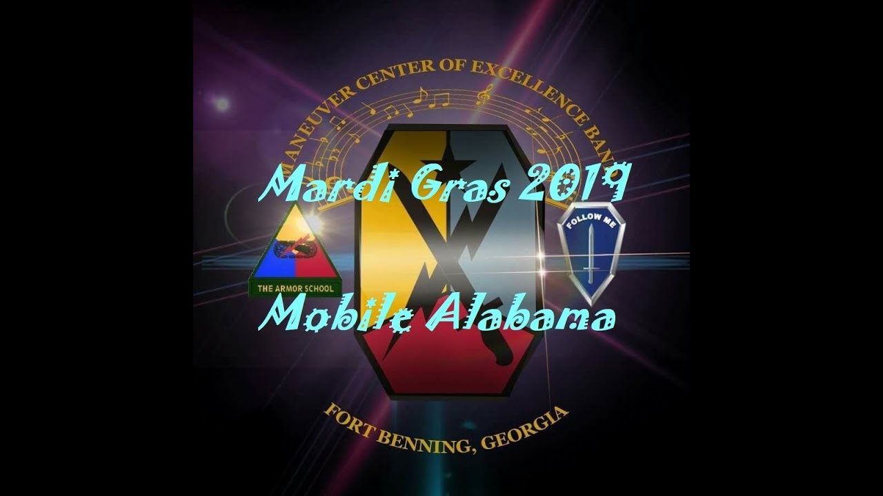 MCOE Band Mobile, AL Mardi Gras 2019 - YouTube