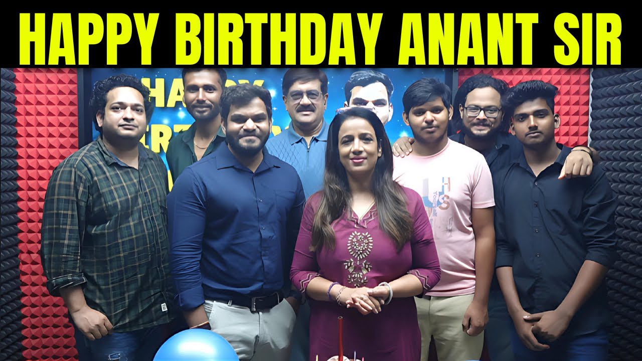 Happy Birthday Anant Sir | Celebration in Office | UC LIVE - YouTube