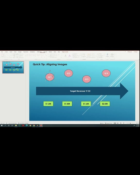 Quick PowerPoint Tips Shorts: Aligning Images - YouTube