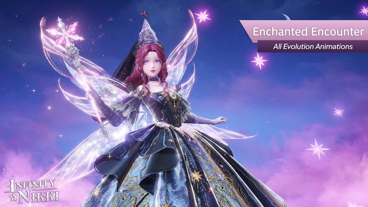 Infinity Nikki - Enchanted Encounter 5-star, All Evolution Animations - YouTube