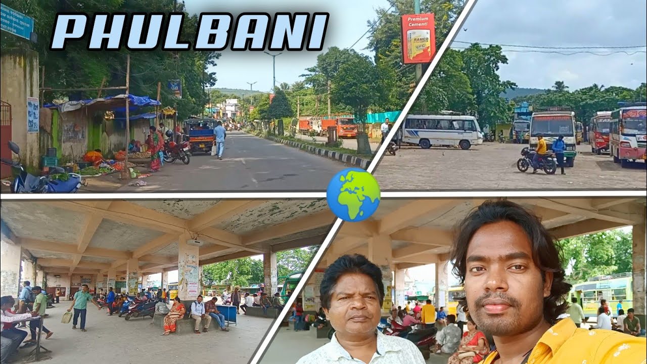 Phulbani's Gandhi Chowk And Busstand 🚌🛺 || Market || Walking tour ...
