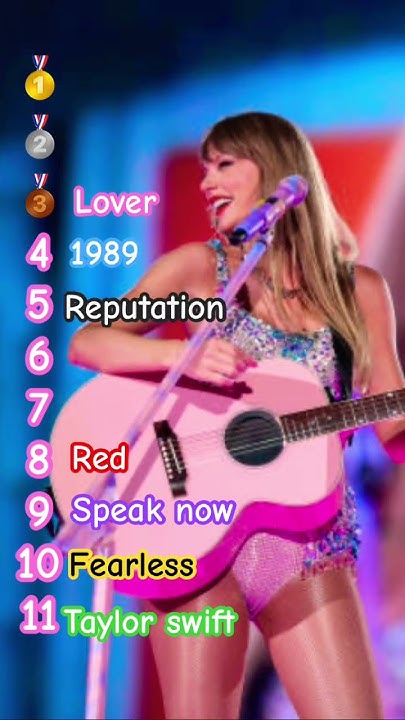 My updated tier list #taylorswift #ttpd - YouTube