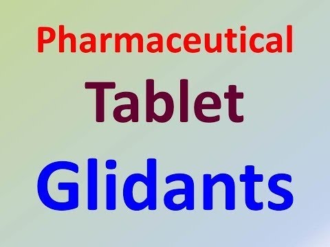 Pharmaceutical Tablet glidants - YouTube