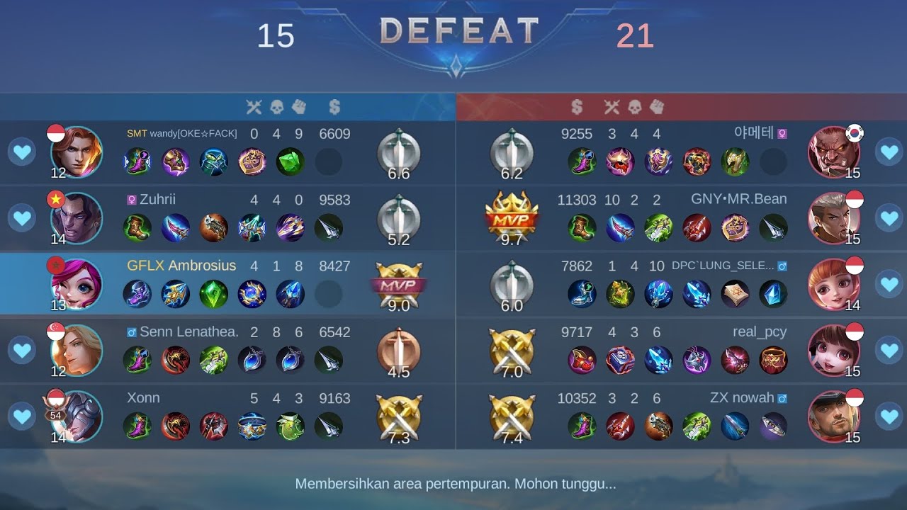mlbb rank lancelot sing sing feed coklat - YouTube