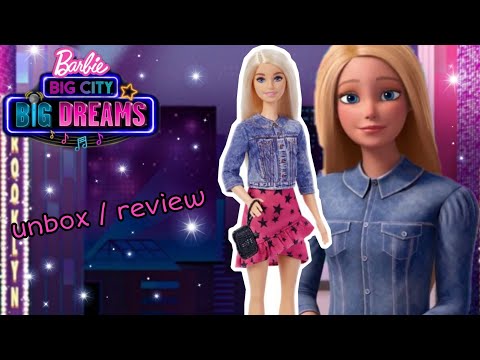 Barbie Big City Big Dreams - Barbie Malibu Roberts doll review 🌃