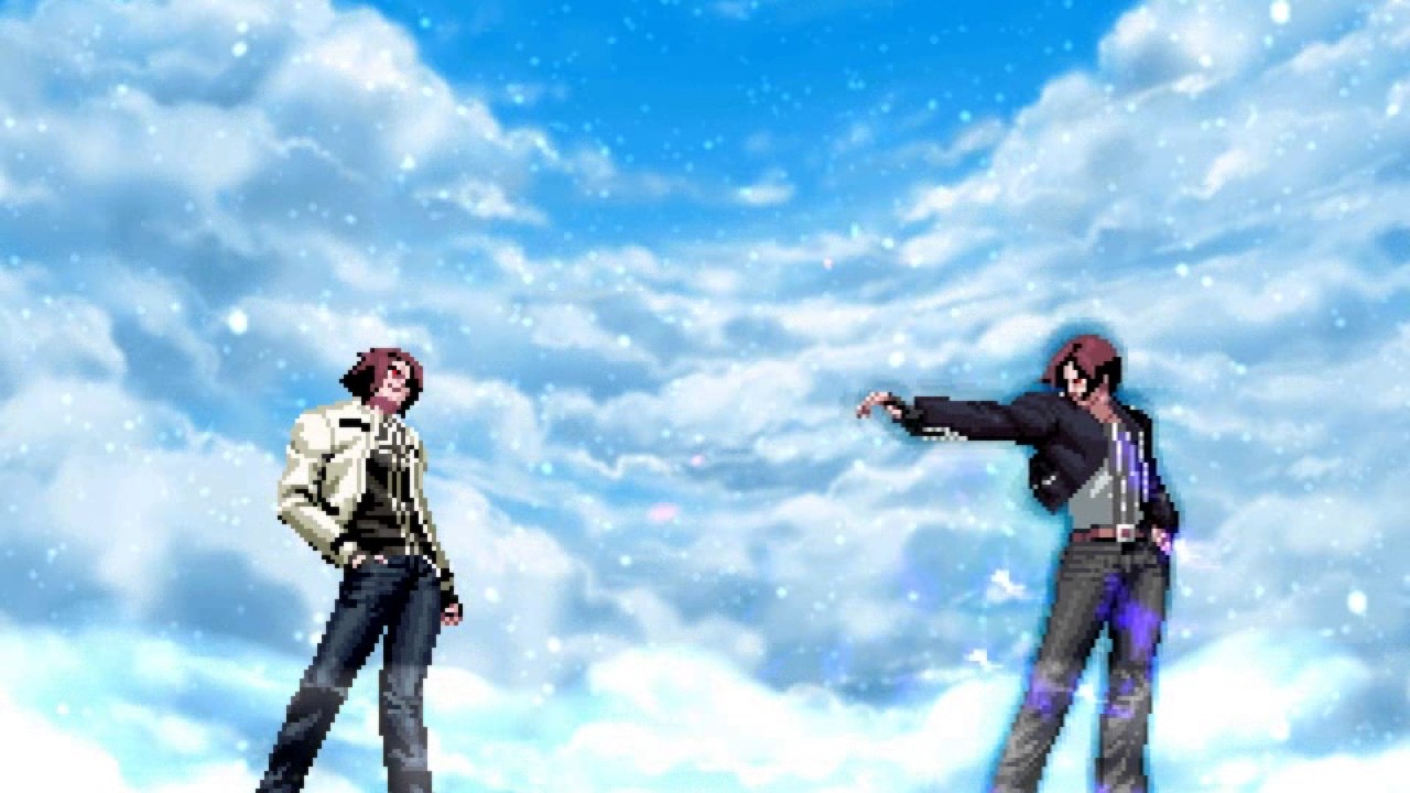 [KOF Mugen] Nests Orochi Kyo (Opirus) VS Orochi Kyo SP (Glasses) - YouTube