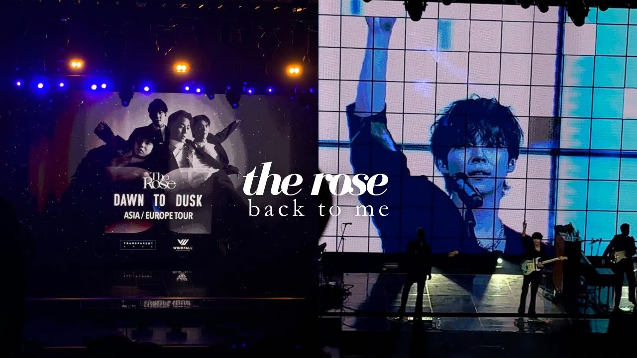 The Rose - Back To Me - Live in Seoul 240204 #더로즈 #therose #concert ...