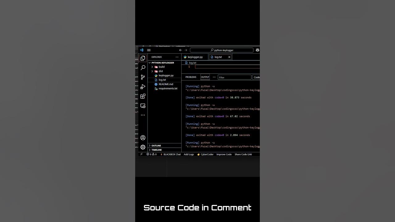 Python Keylogger With Gui Learn Ethical Hacking And Cybersecurity Basics
