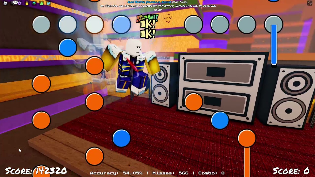 Outer Sans Phase 2 (Roblox Funky Firday) - YouTube