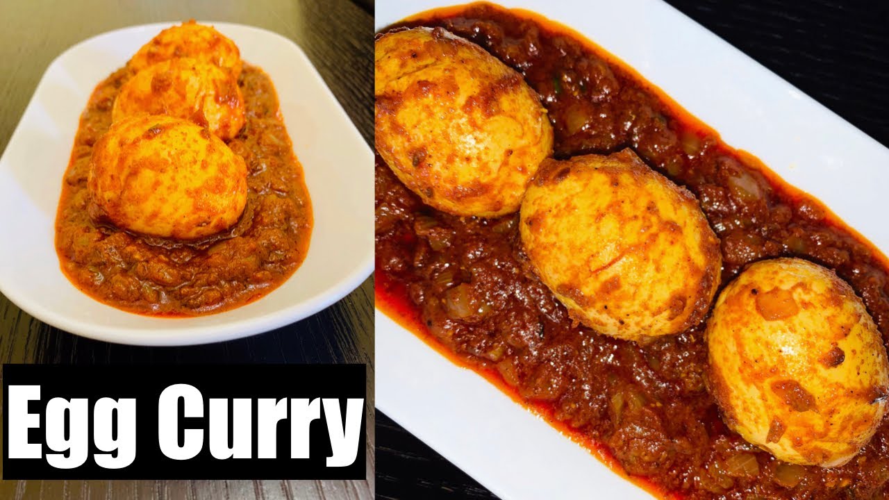 Egg Curry Recipe for Chapathi | Spicy Egg Masala | Egg Recipes | Nivis ...
