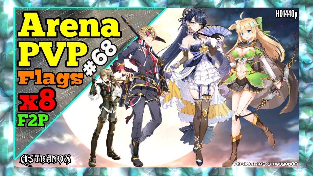 EPIC SEVEN Arena PVP F2P Gameplay #68 [Mini Cleave & Clean Up Speed ...