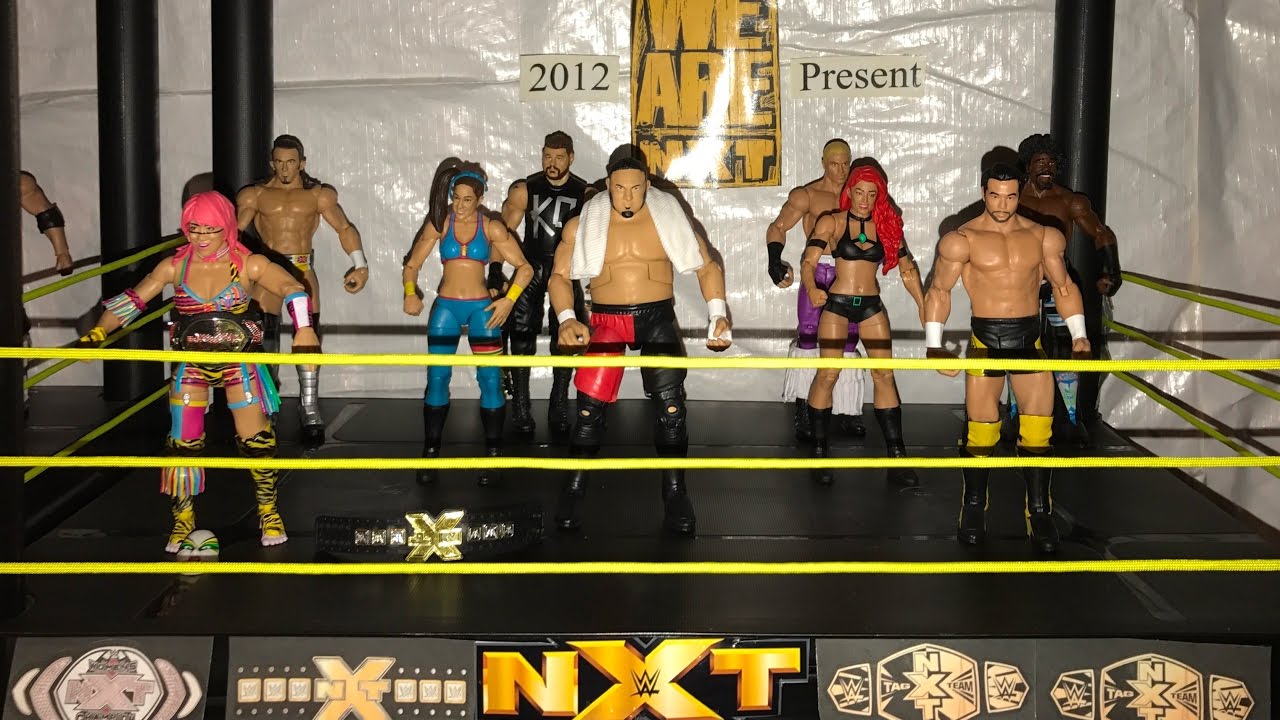 WWE Mattel NXT Era Wrestling Figures 2012-Present - YouTube