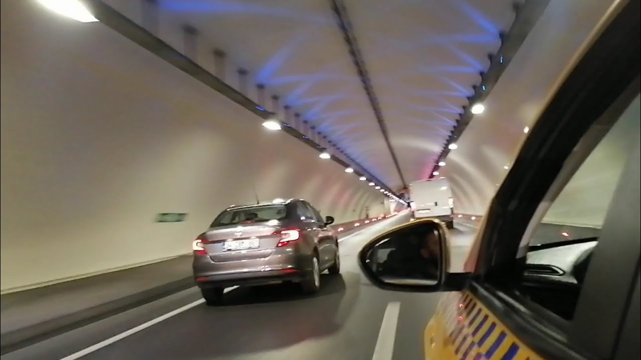 Turkey's longest highway tunnel Ovit. - YouTube
