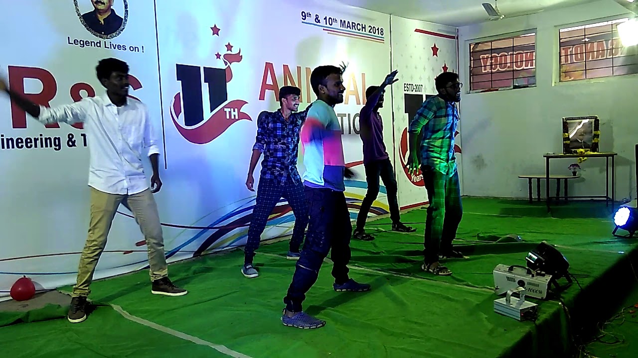 Gvr&s college Dance - YouTube