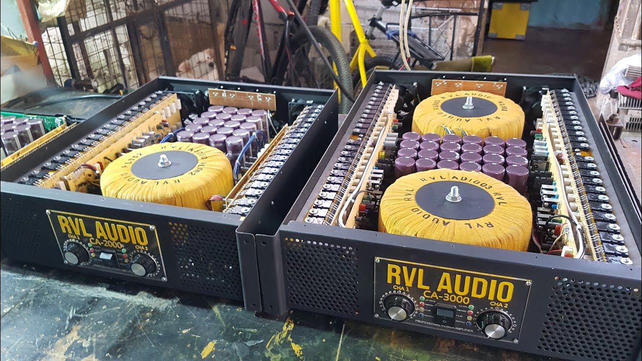 3000WATS 3PCS POWER AMP - YouTube