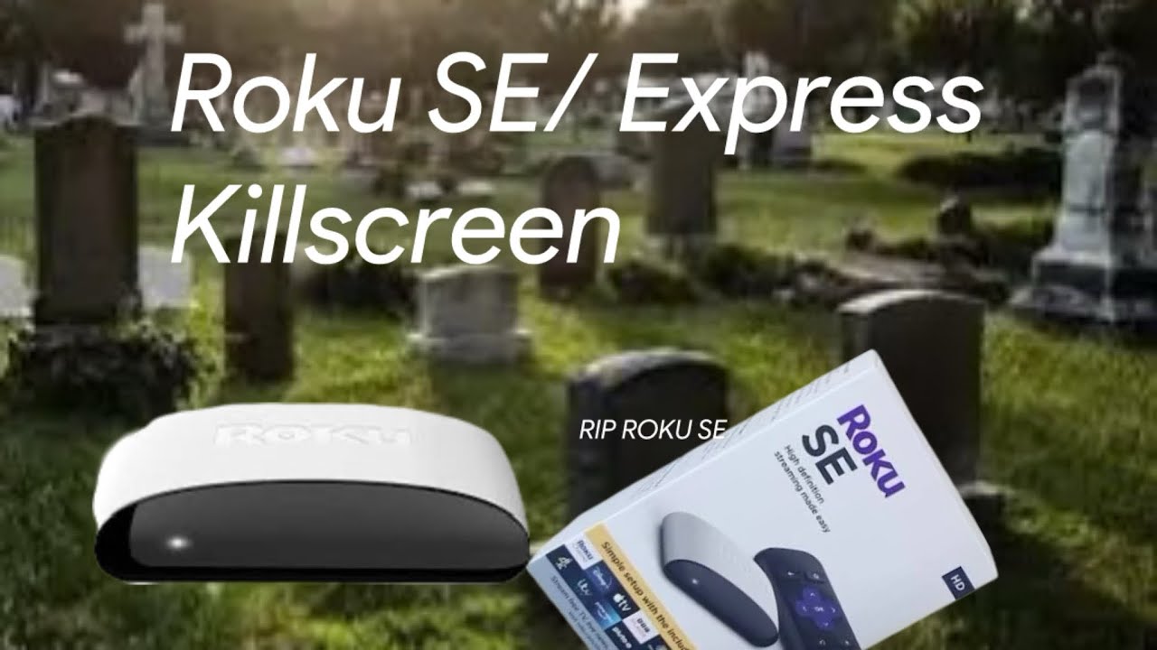 Roku SE/Express VHS killscreen - YouTube