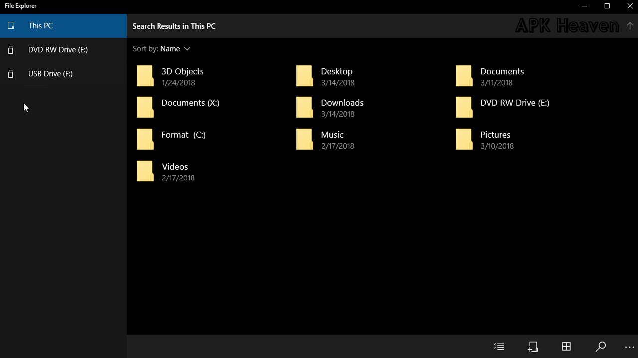 Hidden Secret File Explorer on Windows 10 - YouTube