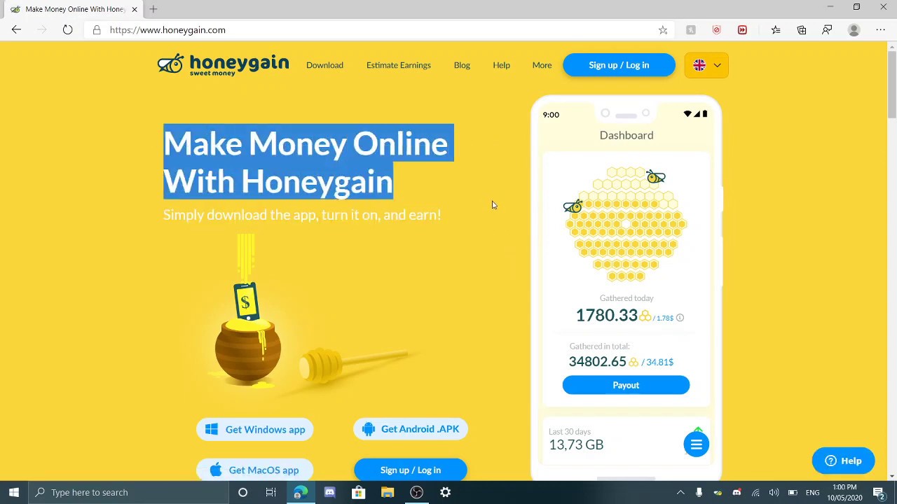Honeygain PC Tips And Tricks: Making Money By Doing Literally Nothing ...