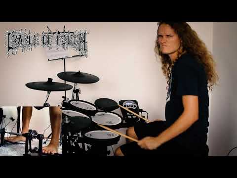 CRADLE OF FILTH drum track - Exquisite Torments Await (Cryptoriana drumming)