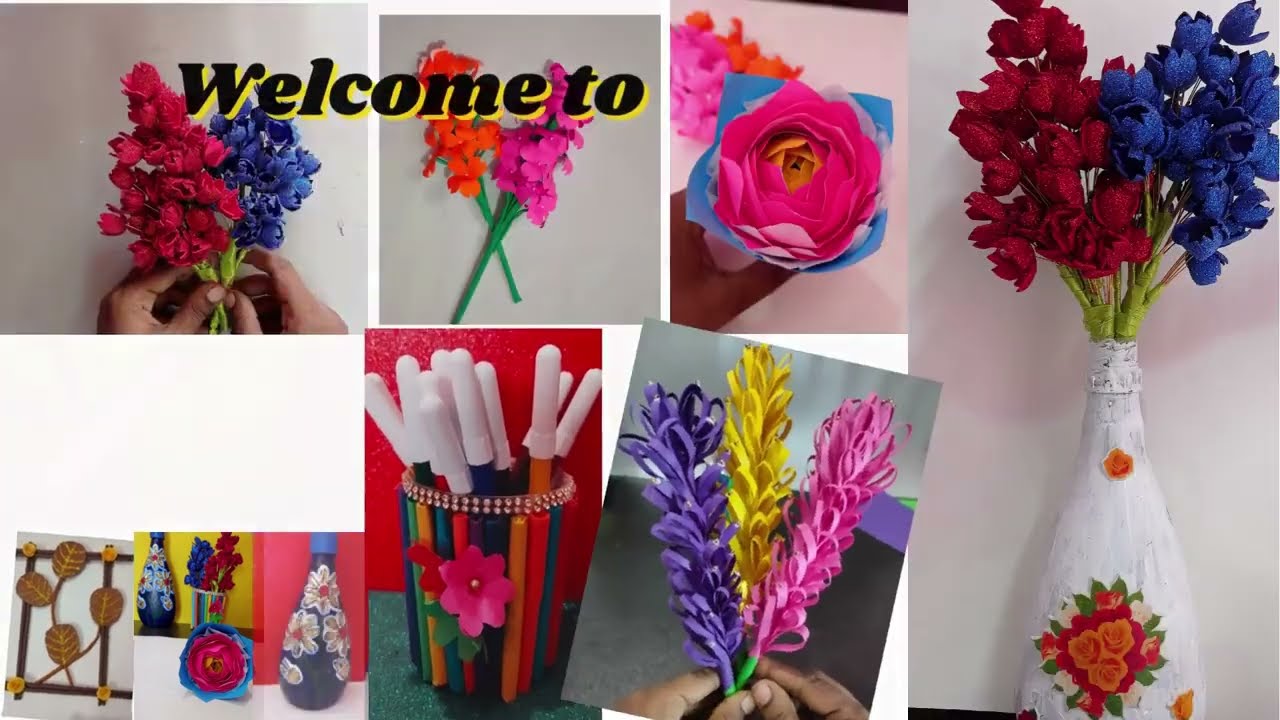 DIY decorating Wall craft | How to make easy craft | Making at Home ...