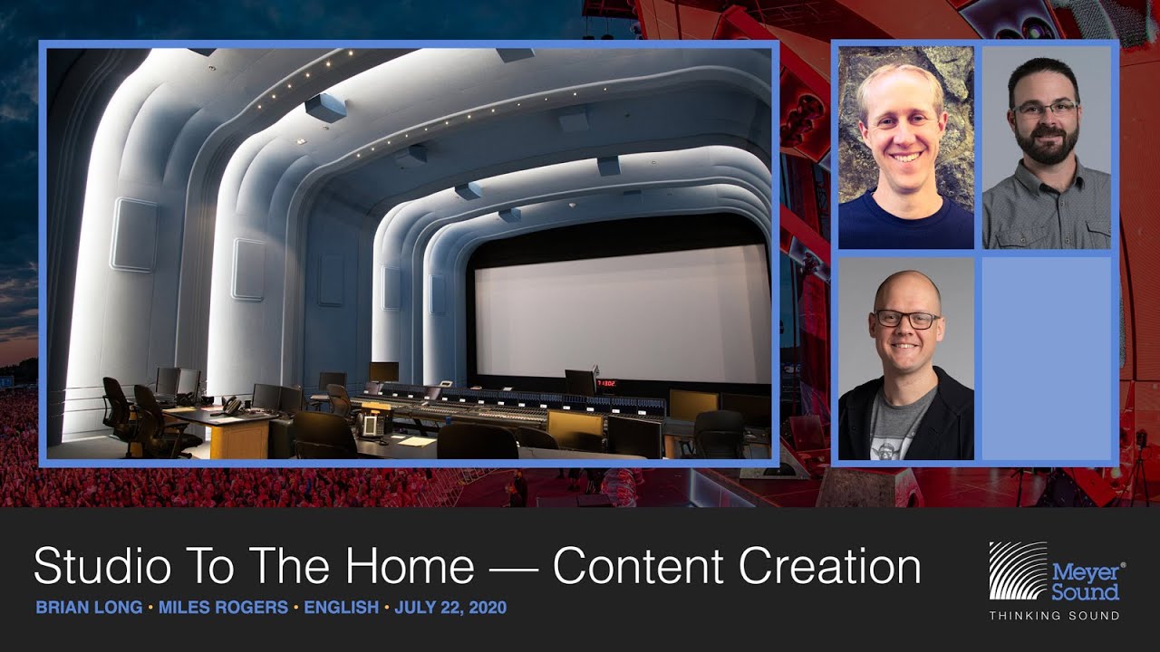 Studio to the Home: Cinematic Content Creation (English) - YouTube