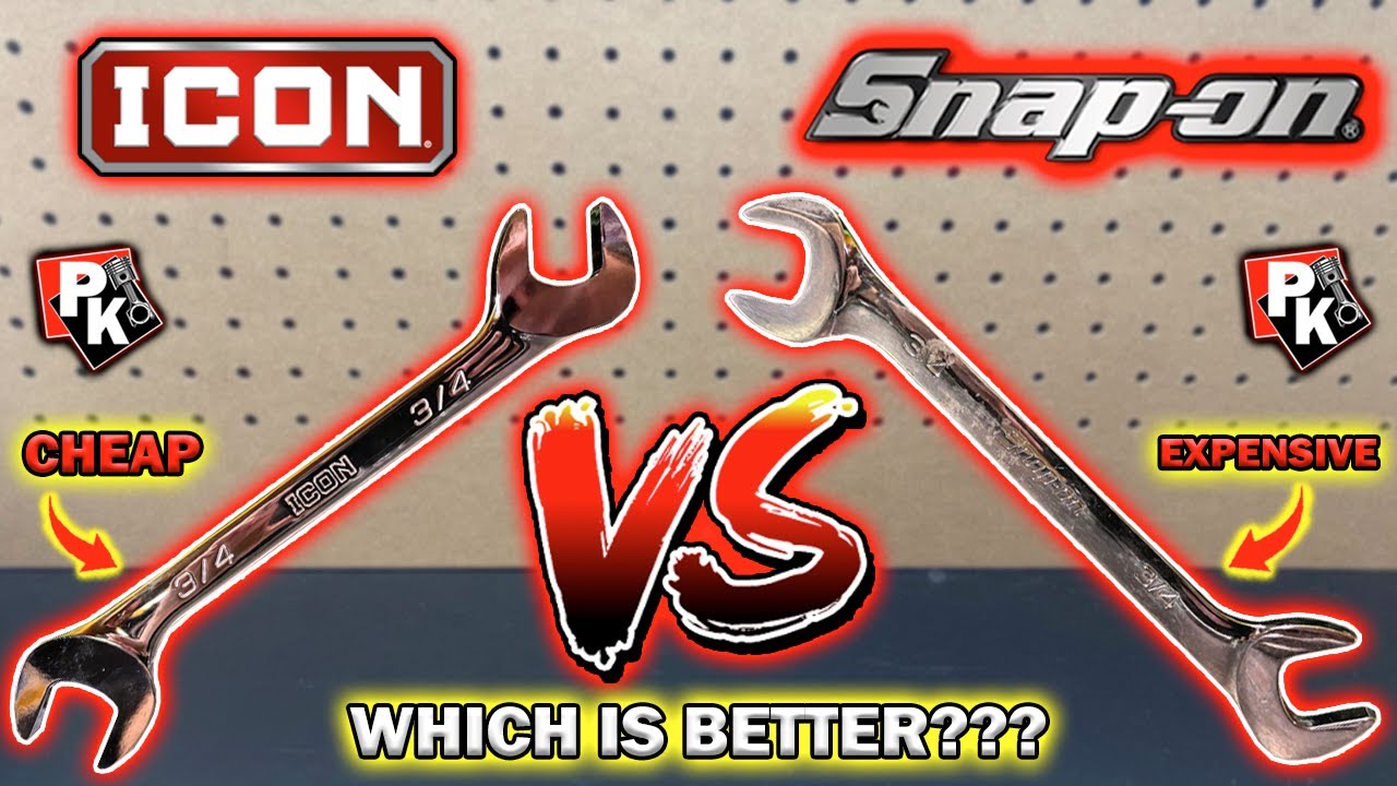 HARBOR FREIGHT ICON VS SNAP-ON WRENCHES!!! #harborfreight #icontools # ...