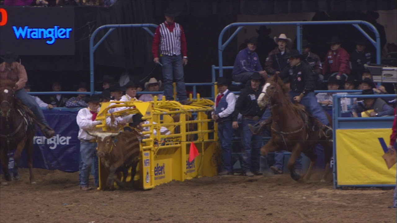 Luke Branquinho 2012 National Finals Rodeo Round 10 - YouTube