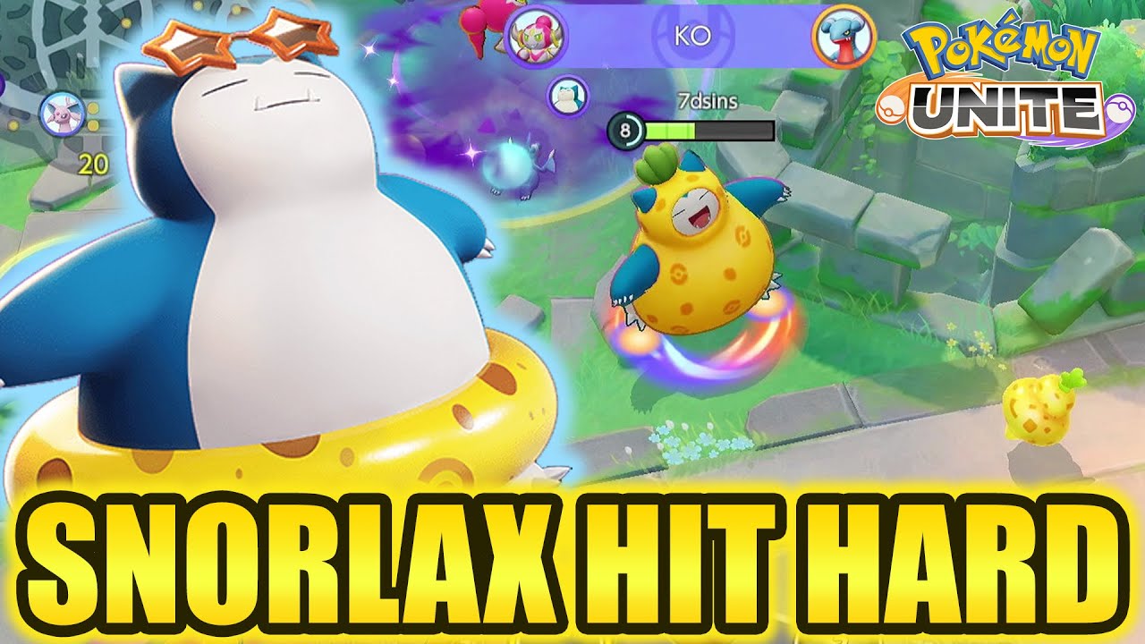 💤 BIG DAMAGE DEFENDER!! (Snorlax Is a Tanky Attacker) Flail & Yawn ...