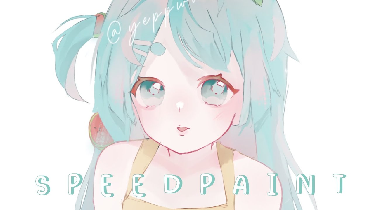 Watermelon Girls // IbisPaint X SpeedPaint - YouTube