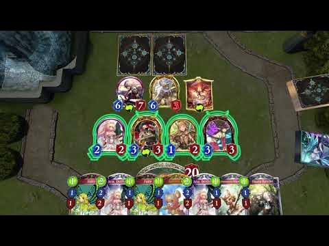 Shadowverse - Heroes of Rivenbrandt - Evolve Aggressive Aria Forestcraft (5,5K-6K MP) - YouTube