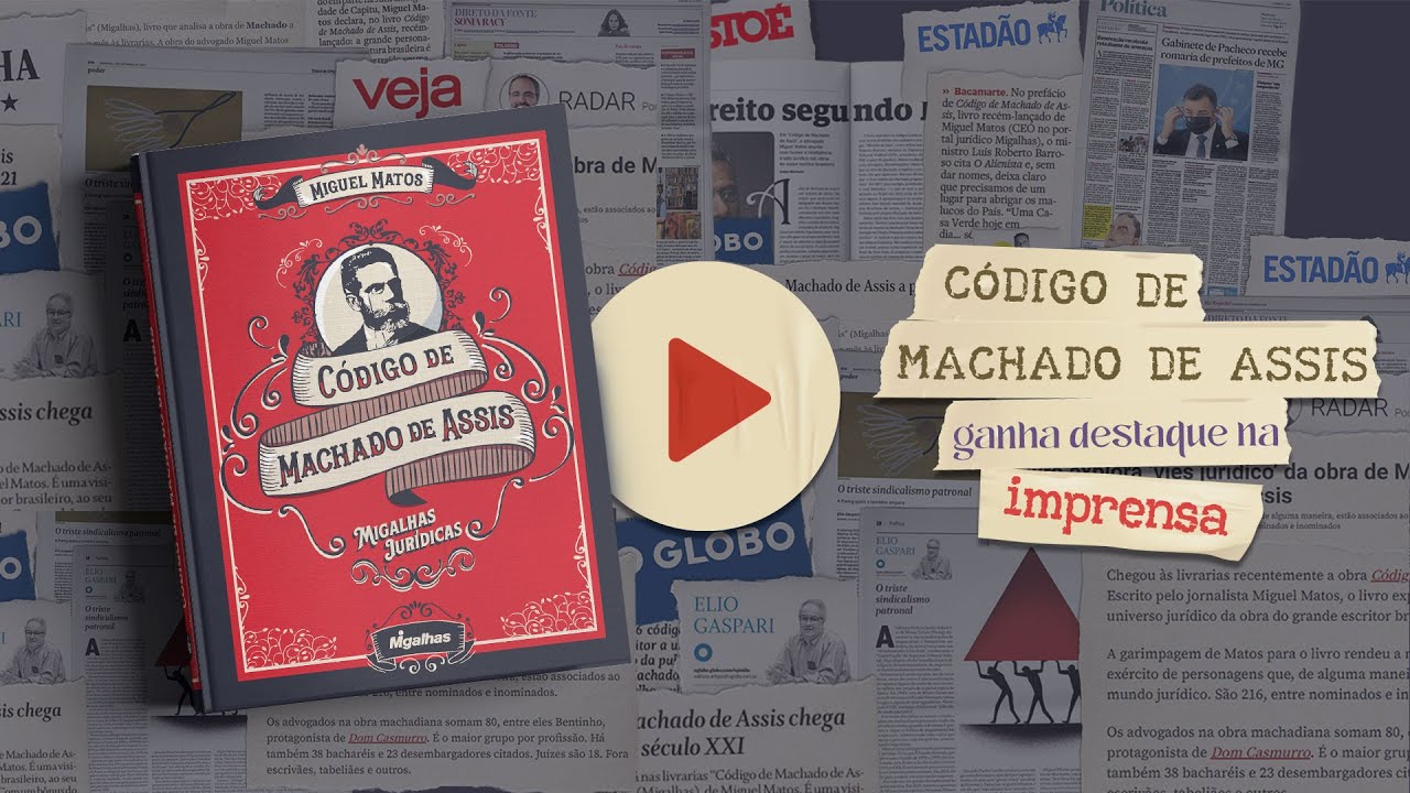 Código de Machado de Assis é destaque na imprensa - YouTube