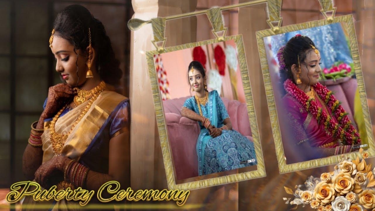 Our daughter's Puberty Ceremony | Candid video of Puberty Function|Puberty function in our ...