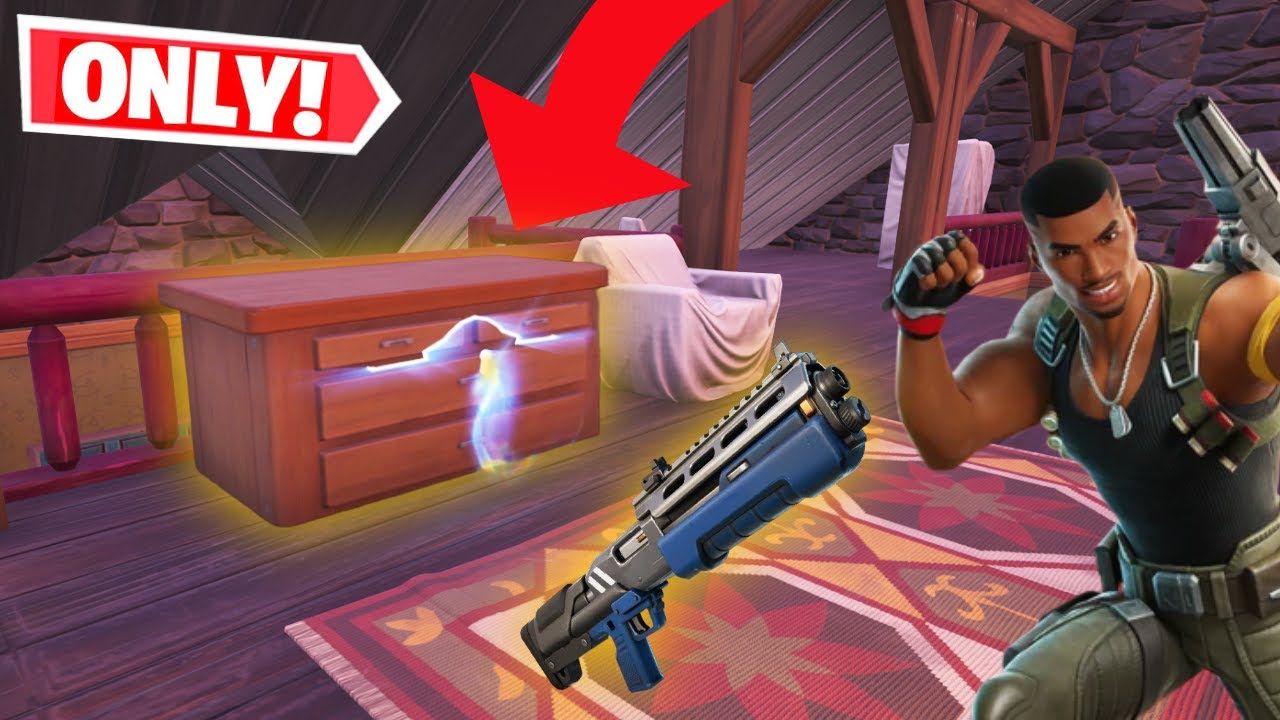 The *Chest Of Drawers Loot Only* Challenge! (Fortnite) - YouTube